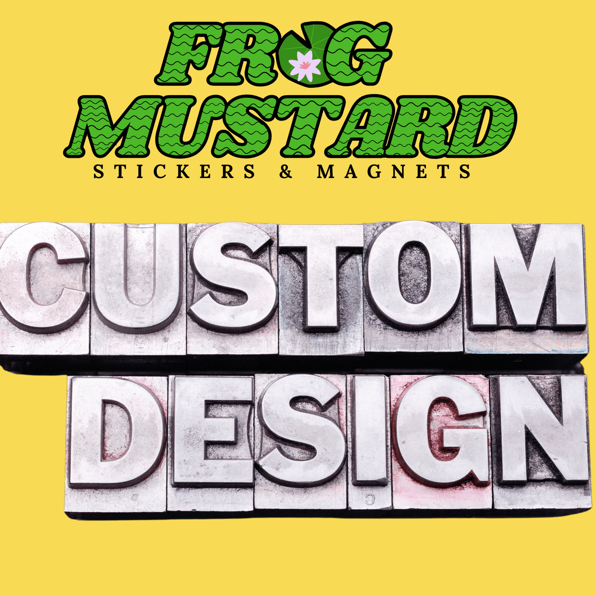 Need 400 Bulk Custom Stickers & Magnets? You design! | Frog Mustard ...