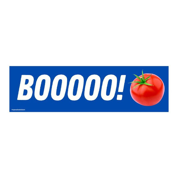 Boo! Tomato Sticker | Funny "Boo! Tomato" Vinyl Decal